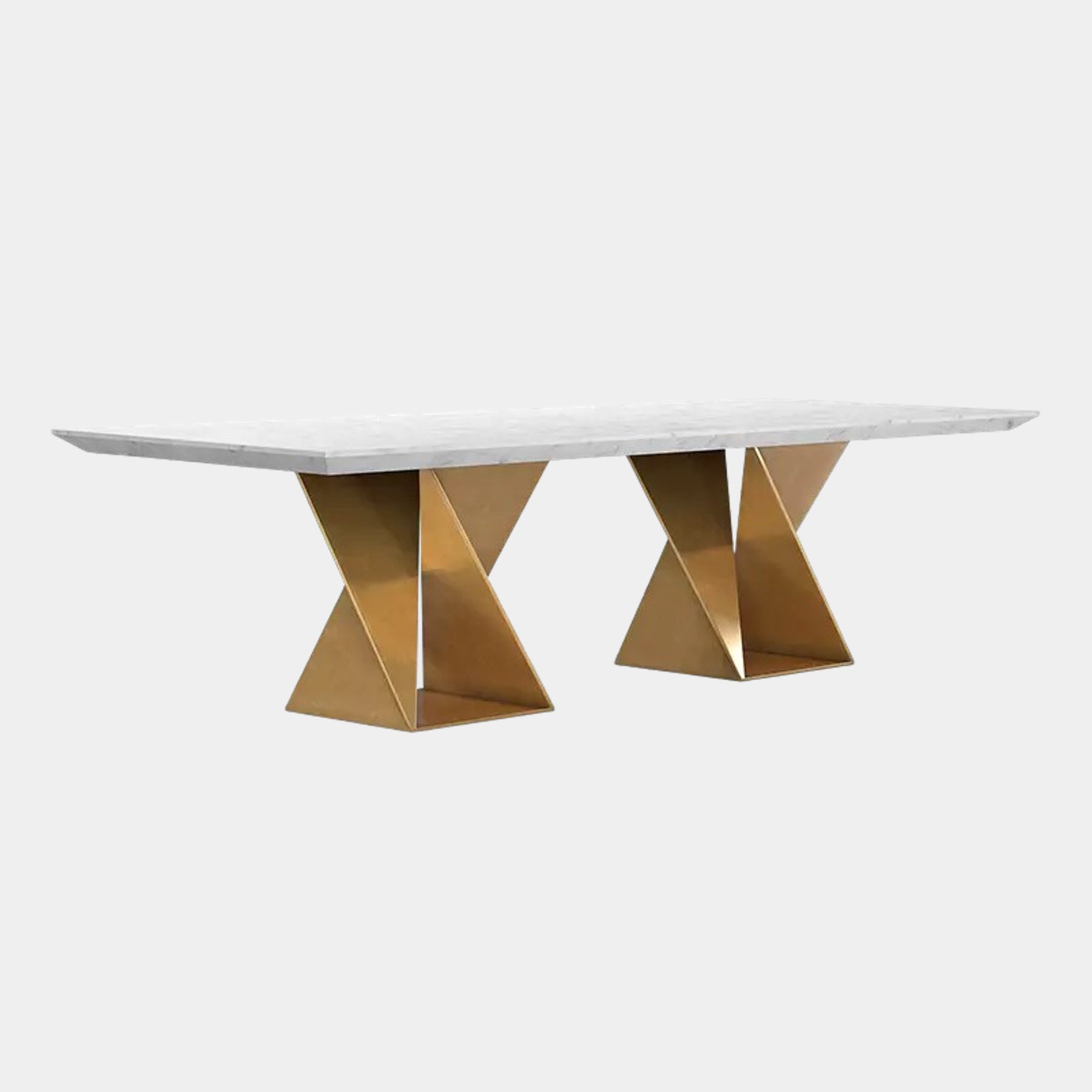 Christopher Guy Morison Gold Leaf Luxury Dining Table | Touched Interiors