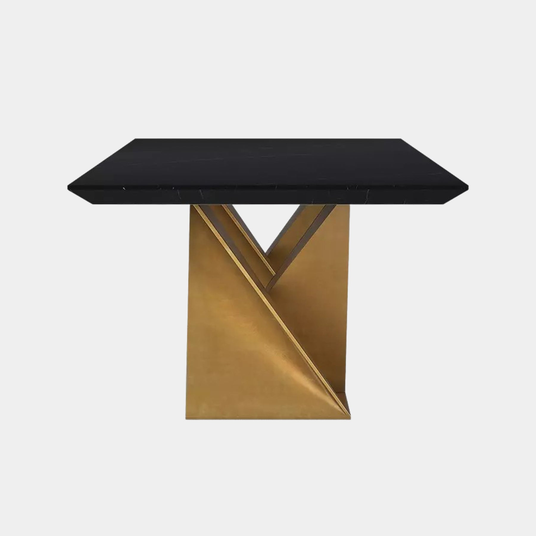 Christopher Guy Morison Gold Leaf Luxury Dining Table | Touched Interiors