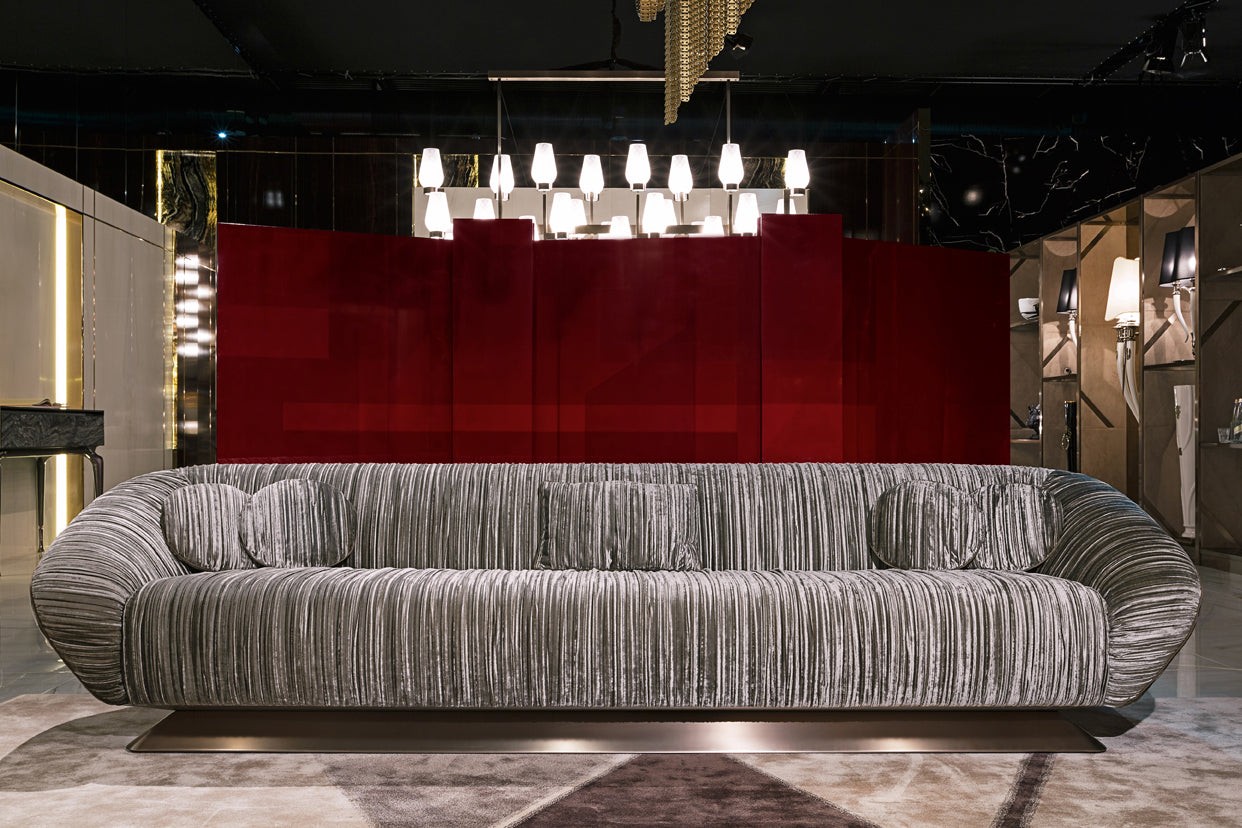 Visionnaire Citizen Sofa: Luxury Modern Seating - Canneté Quilted ...