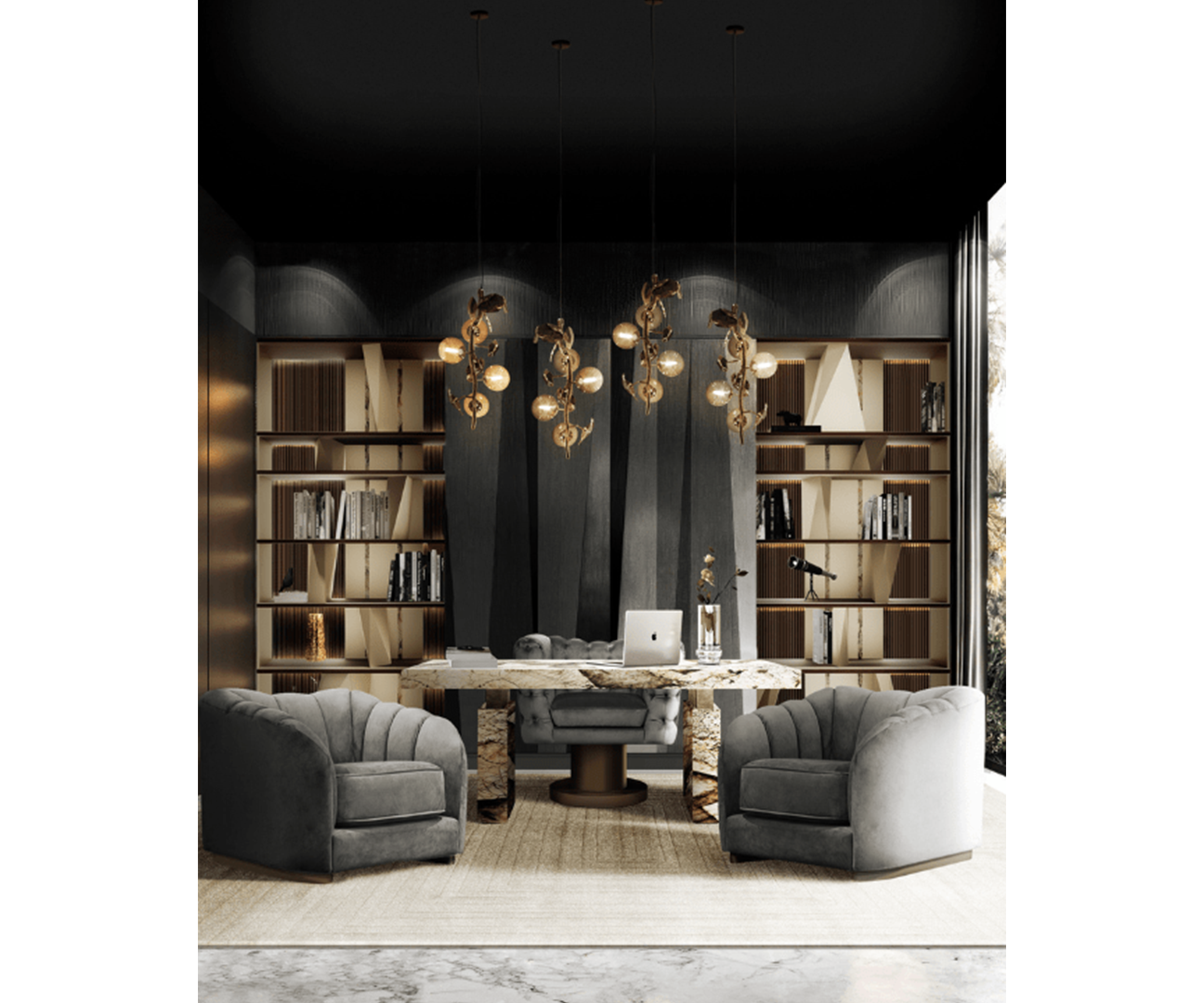 Patagonia Glacier Desk: Modern Luxury Inspired by Natural Beauty ...