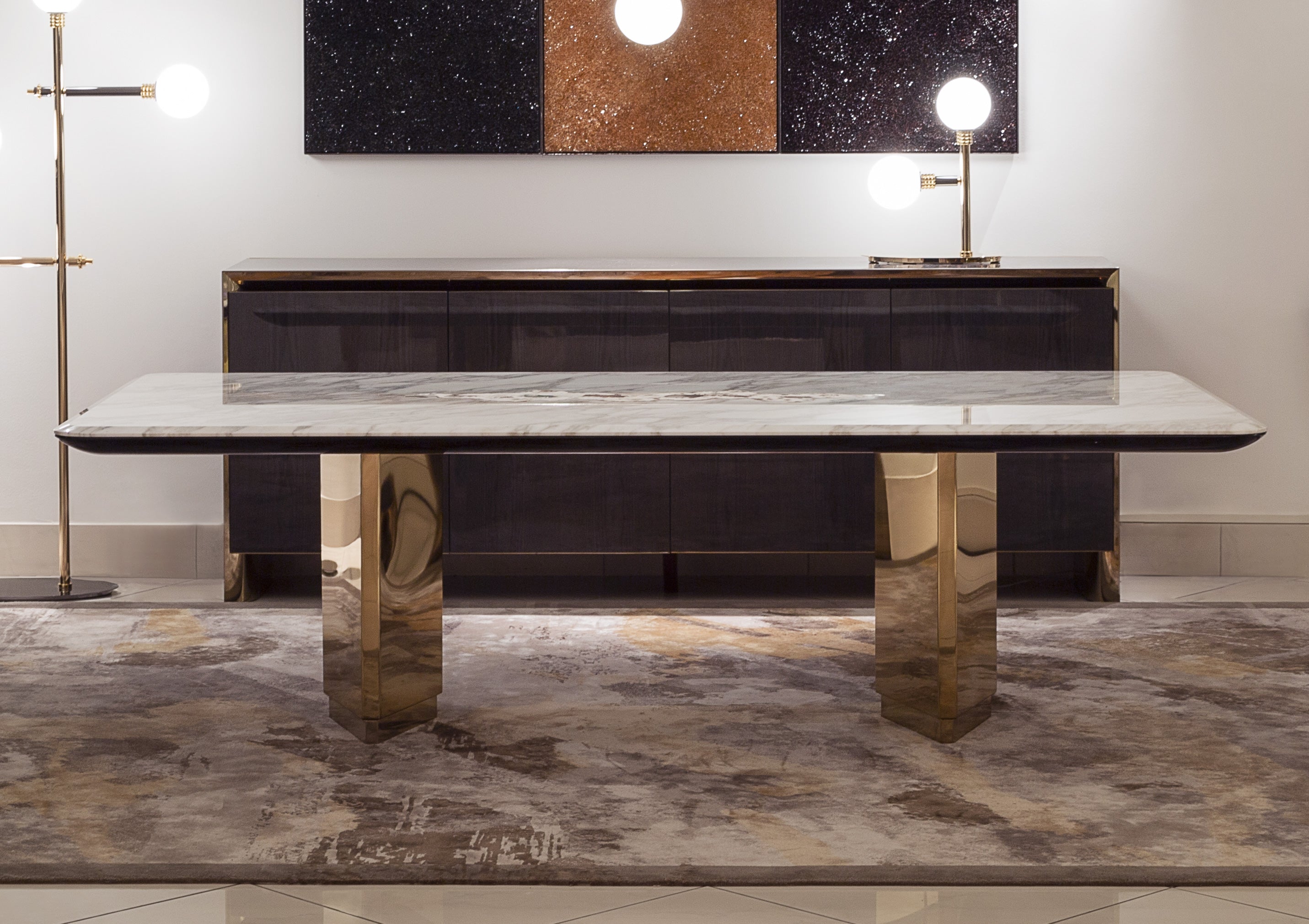 Visionnaire Galitsin Dining Table: Art Deco Luxury Dining Table ...