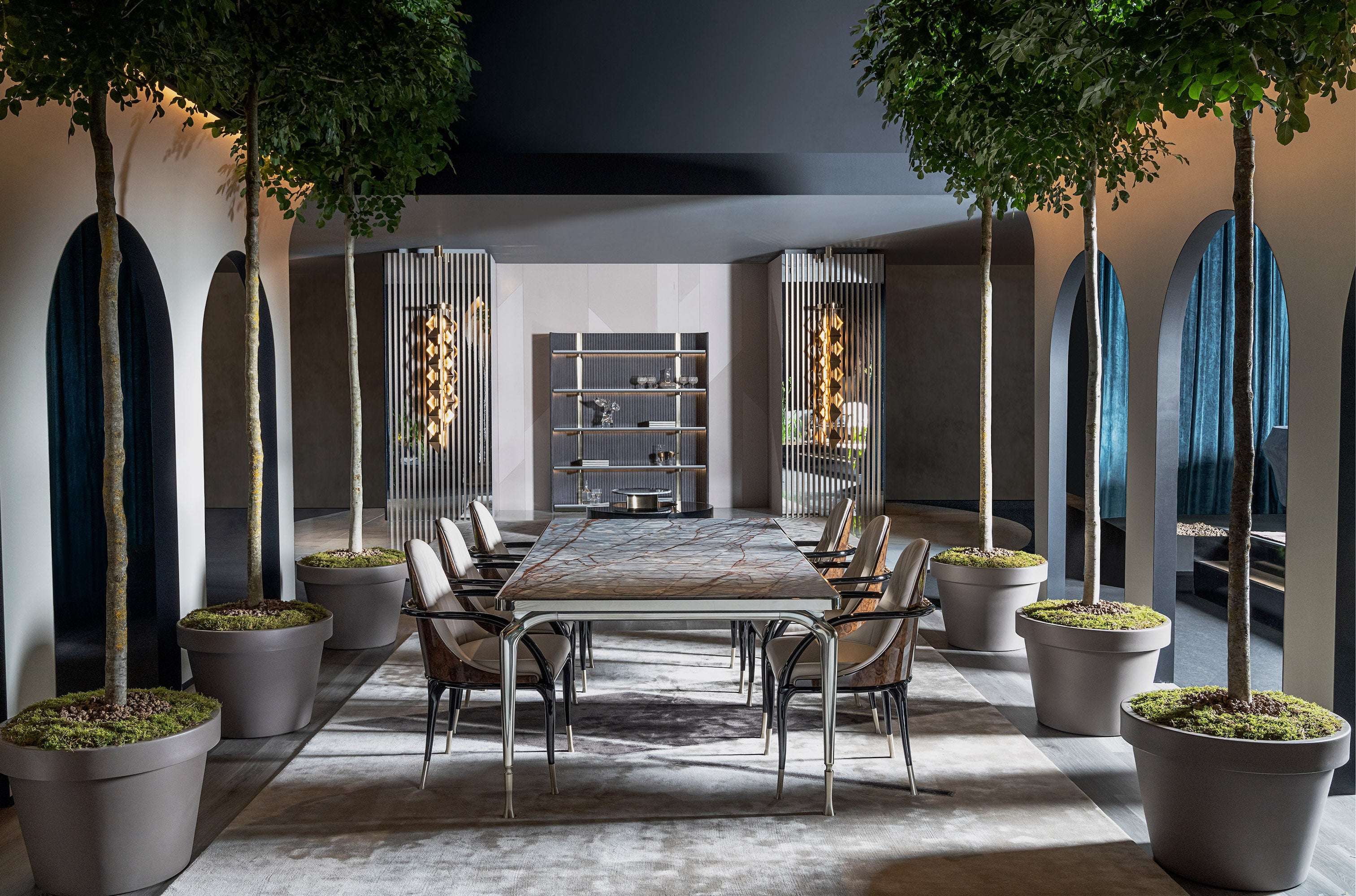 Visionnaire Jera Padded Chair: Luxury Modern Design by Steve Leung ...