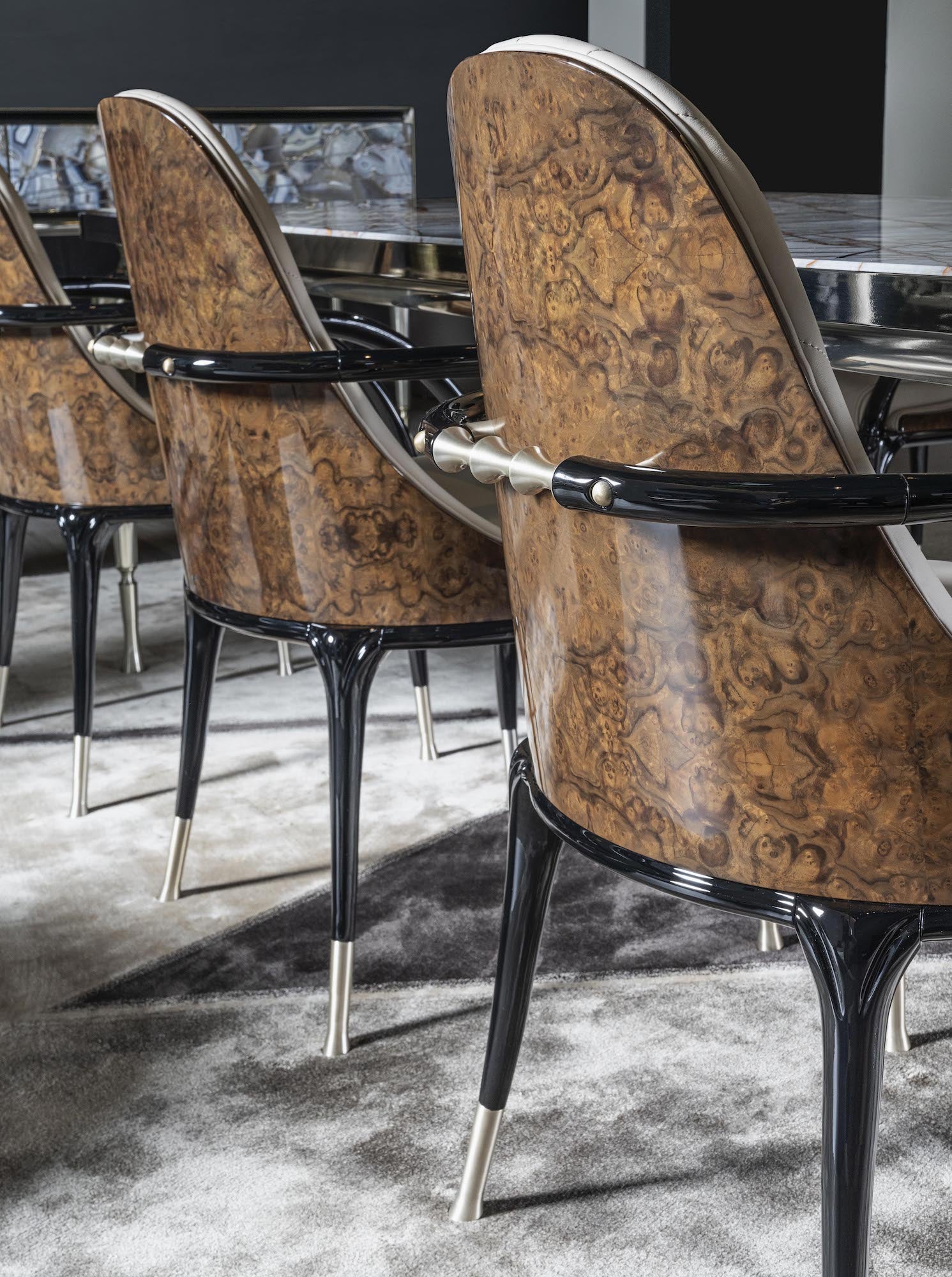 Visionnaire Jera Padded Chair: Luxury Modern Design by Steve Leung ...