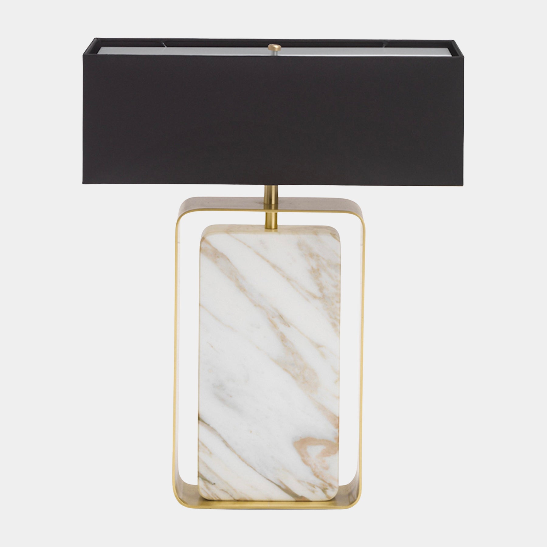 Koa Calacatta Gold Marble Luxury Table Lamp | Touched Interiors
