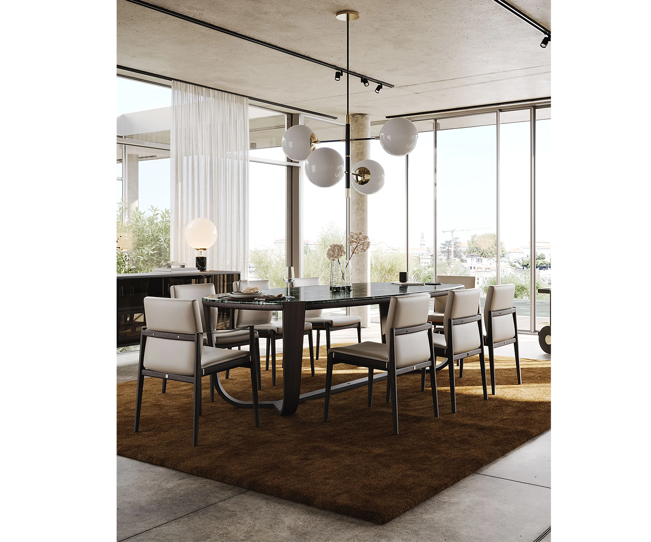 Manuel Dining Chair - Luxury Customisable Upholstered Chair | Touched ...