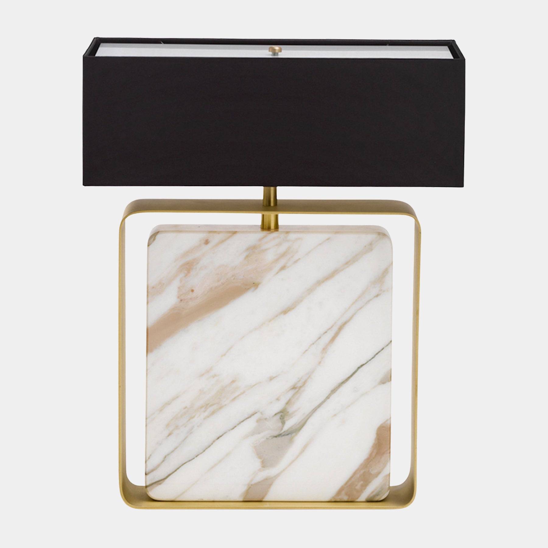 Mia Calacatta Gold Marble Luxury Table Lamp | Touched Interiors