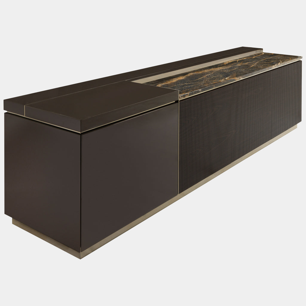 Visionnaire Barbican Luxury Modern Low Unit: Port Laurent Marble Top ...