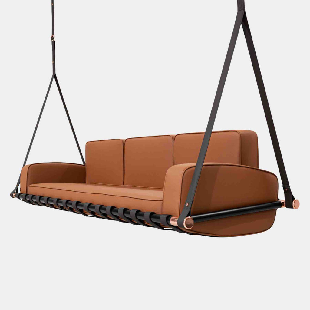Fable Luxury Outdoor Hanging 3 Sofa Swing | Touched Interiors