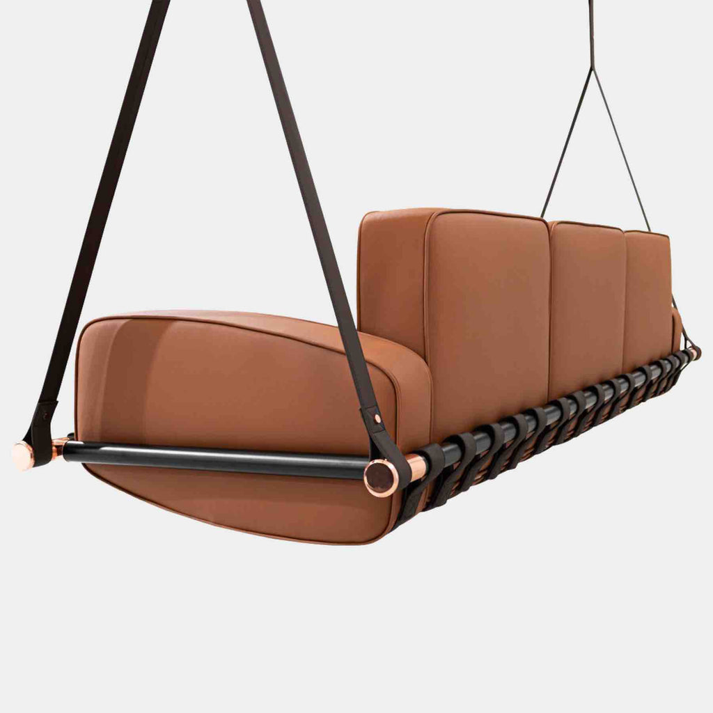 Fable Luxury Outdoor Hanging 3 Sofa Swing | Touched Interiors