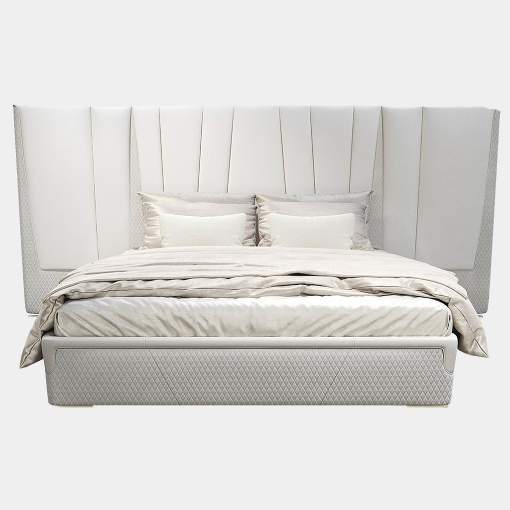 Colosseum Diamond Stitched Luxury Bedstead | Touched Interiors