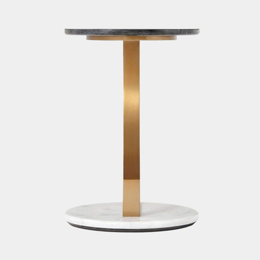 Dynasty Circular Marble Side Table | Touched Interiors