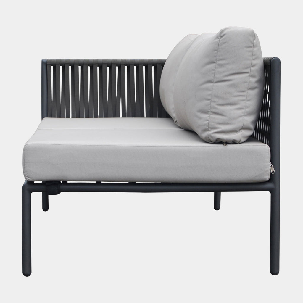 Kitt Outdoor Right Luxury Love Seat | Touched Interiors