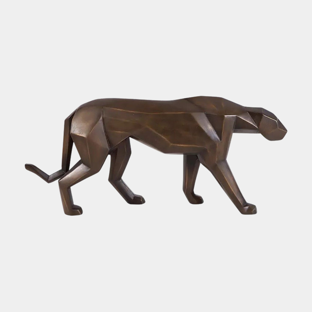 Luxury Bronzage Puma Statue | Touched Interiors