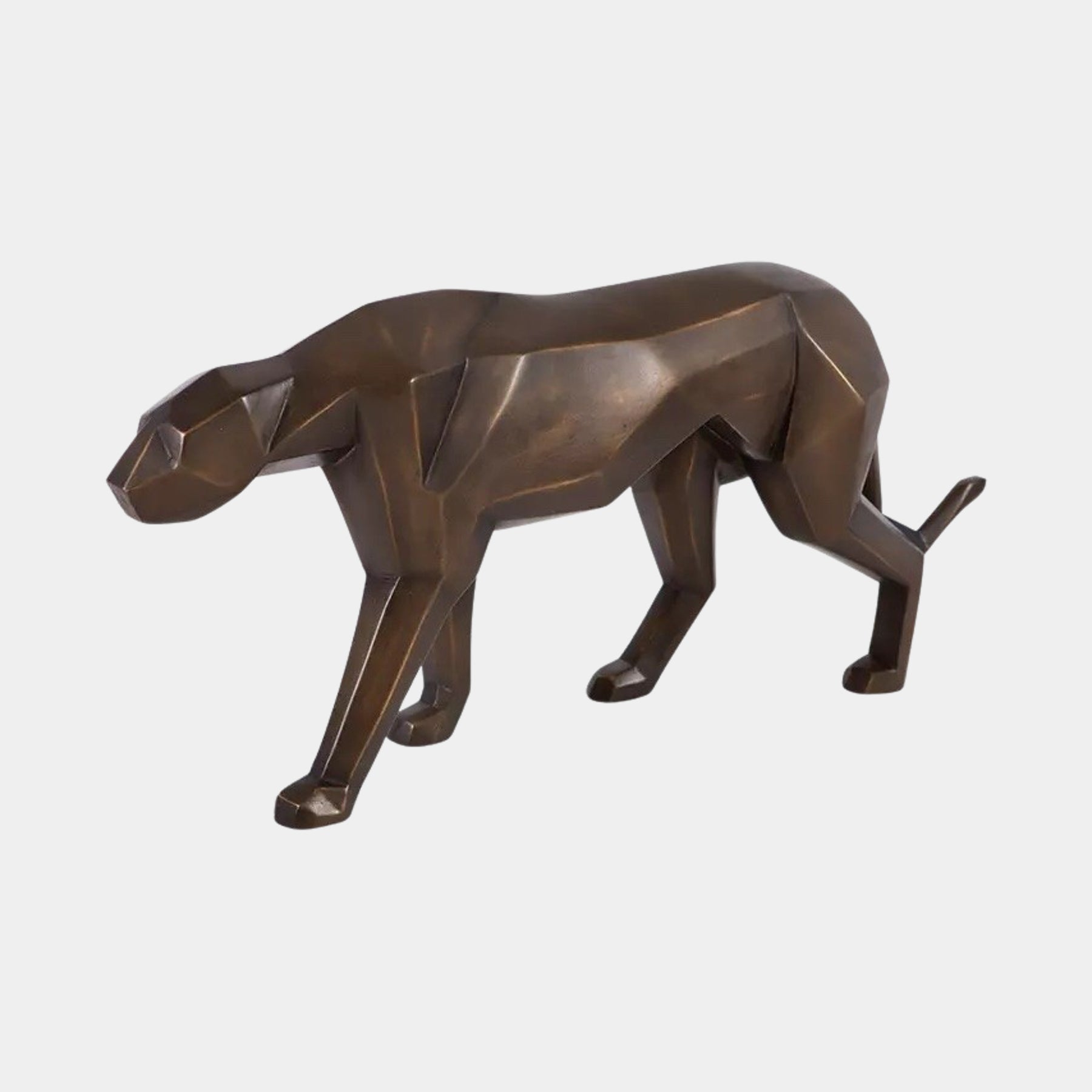 Luxury Bronzage Puma Statue | Touched Interiors