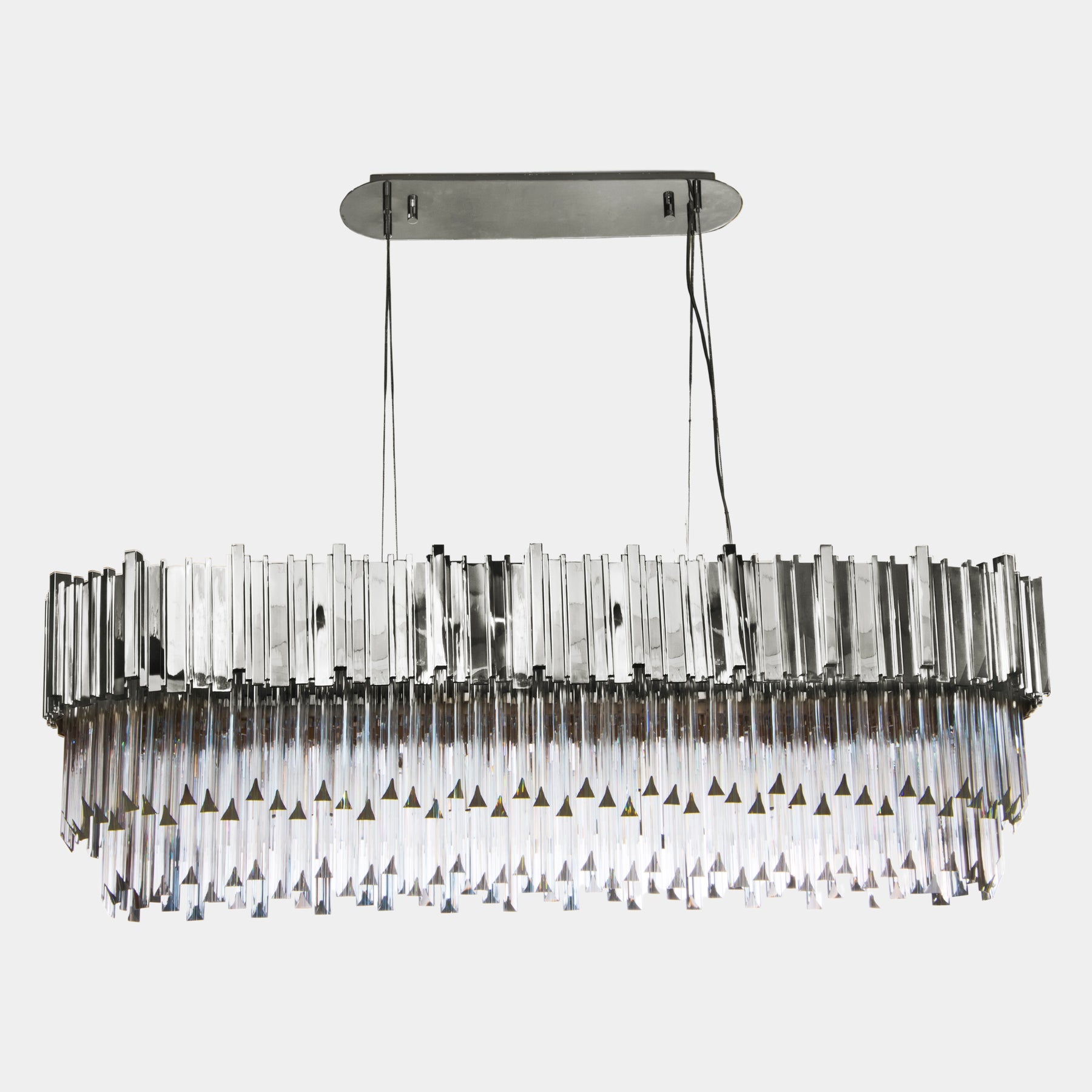 Rectangular Tower Suspension Light | Touched Interiors