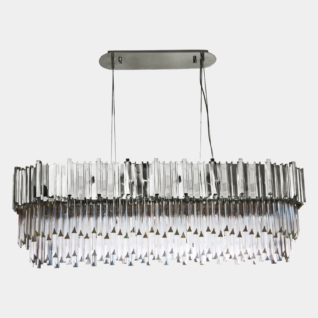 Rectangular Tower Suspension Light | Touched Interiors