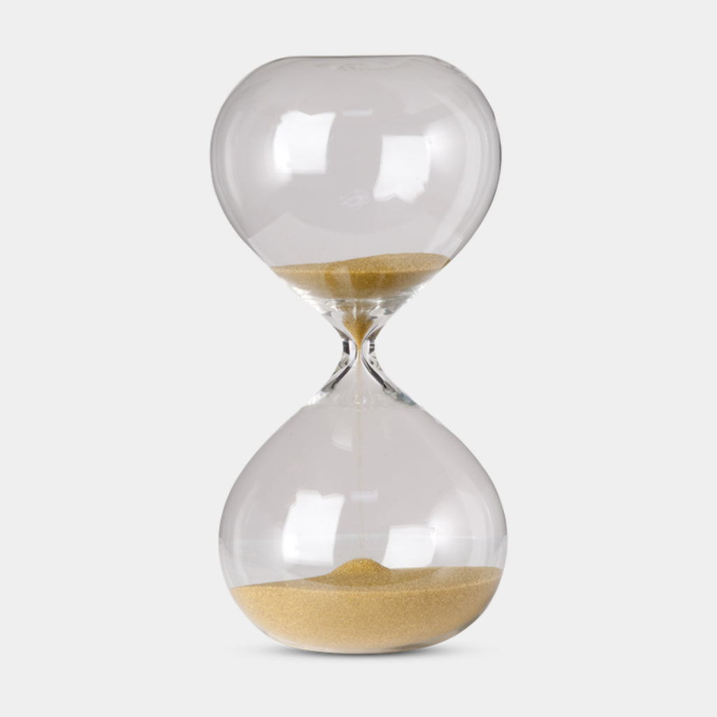 Small Luxury Hourglass with Coloured Sand | Touched Interiors