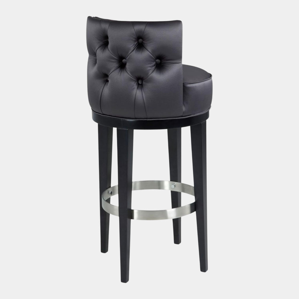 The Rococo Upholstered Bar Stool | Touched Interiors